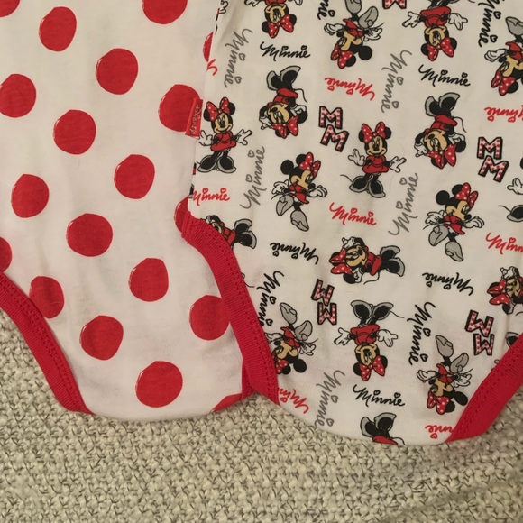 Disney | One Pieces | Minnie Mouse Bodysuit Set | Poshmark